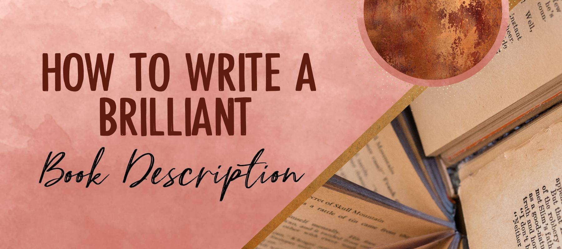How To Write A Brilliant Book Description Tarryn Reeves How To Write A Brilliant Book Description Tarryn Reeves